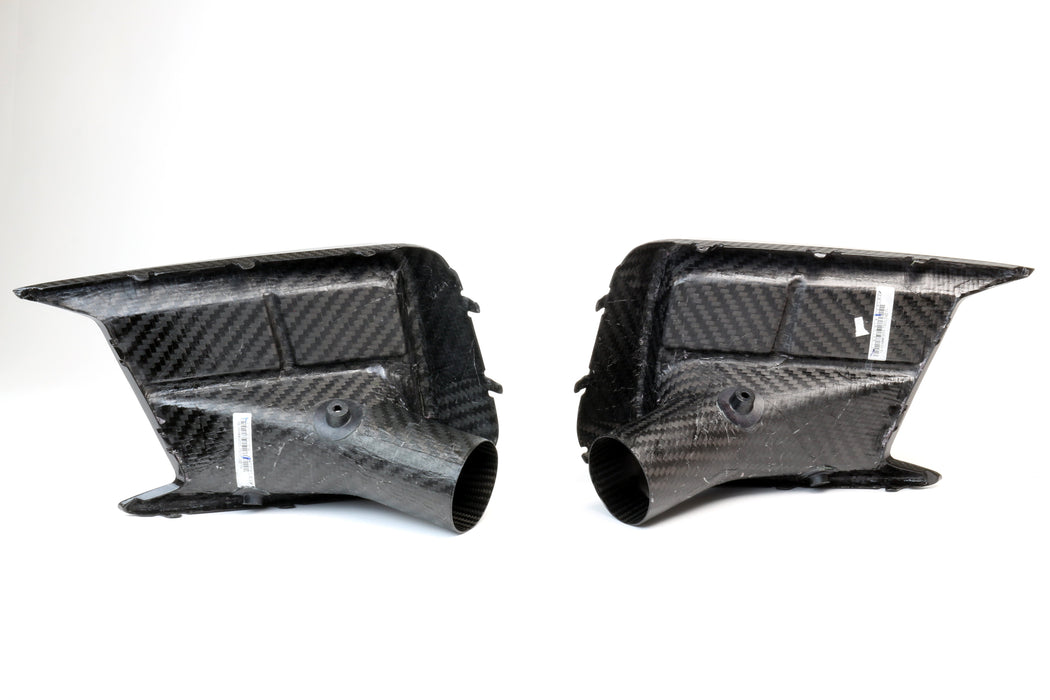 Carbon Fiber Brake Cooling Bezels WRX STI 2018-21 | Subimods — Subimods.com