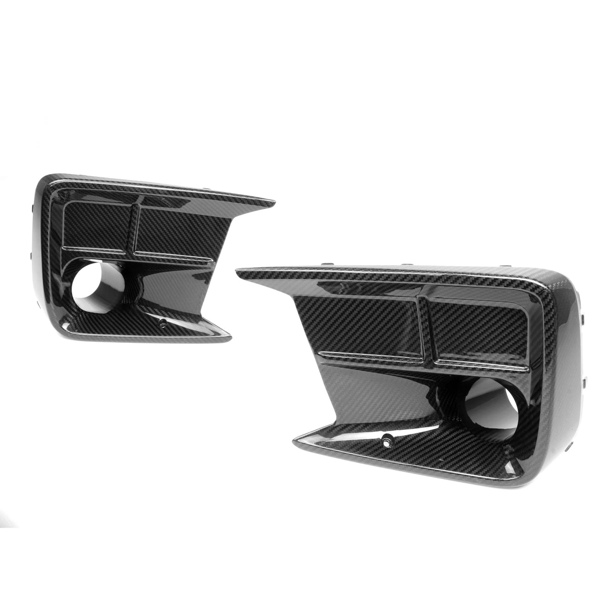 Carbon Fiber Brake Cooling Bezels WRX STI 2018-21 | Subimods — Subimods.com