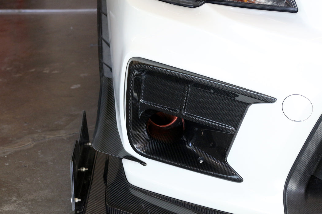 Brake Cooling Kit Carbon Fiber Bezels STI 2018-21 — Subimods.com