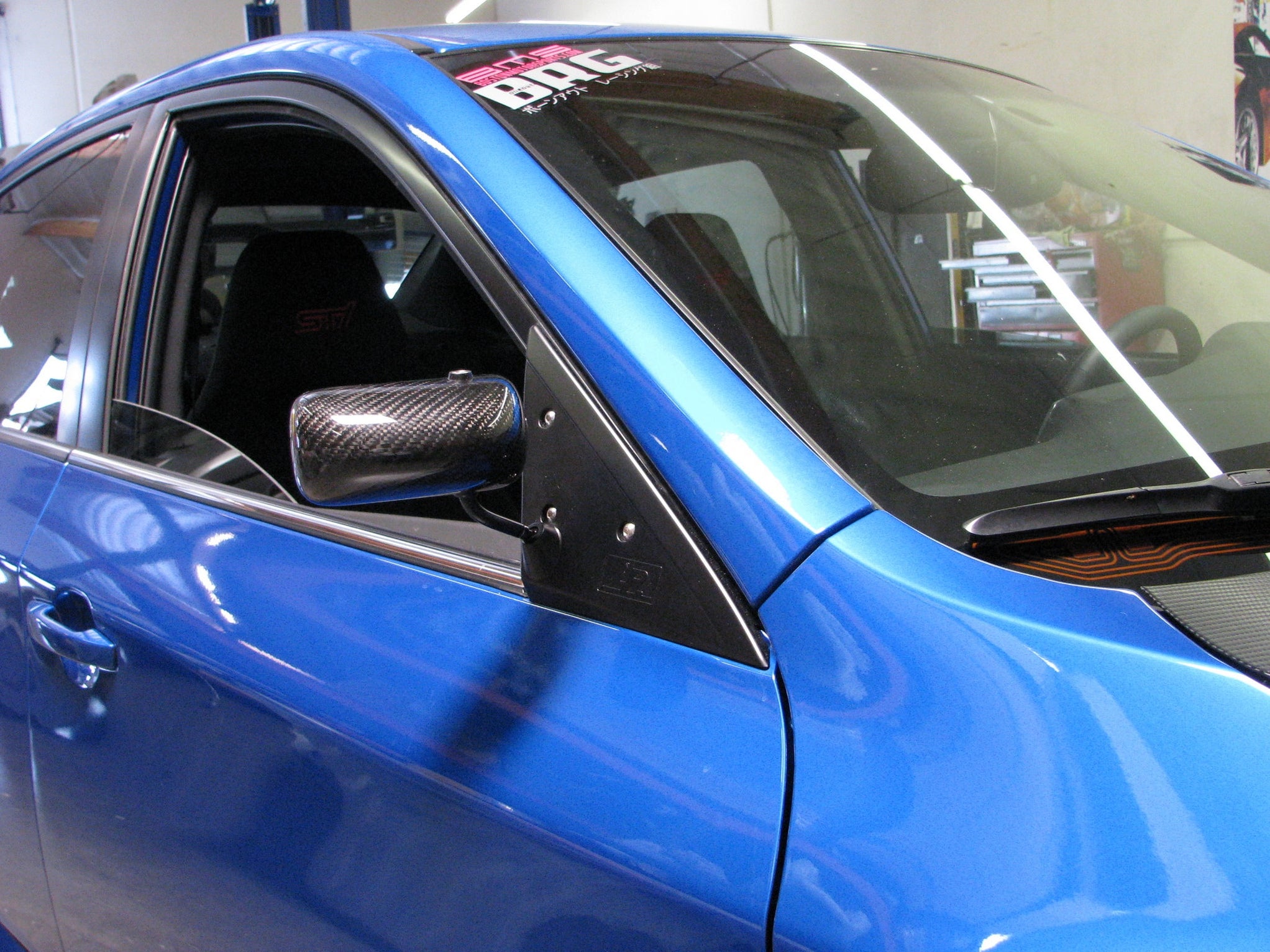 APR Carbon Fiber Mirrors Formula GT3 WRX STI 08-14 — Subimods.com