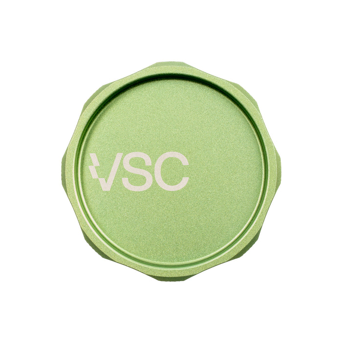 VSC Aluminum Oil Cap Green Subaru EJ Models | Subimods — Subimods.com