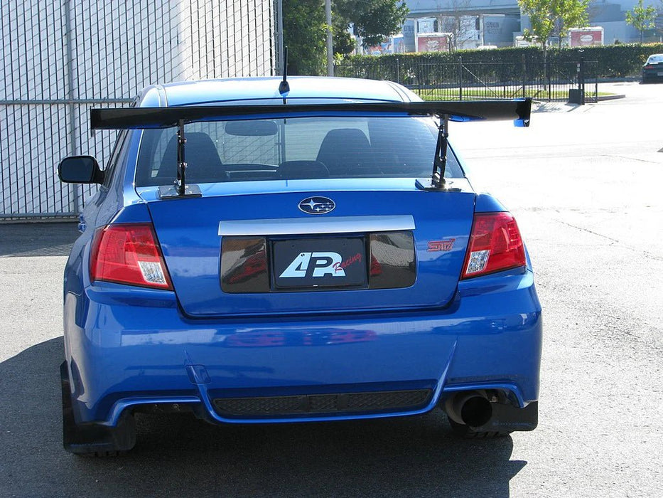 APR GTC-200 Carbon Fiber Adjustable Wing 2011-2014 STI Sedan — Subimods.com