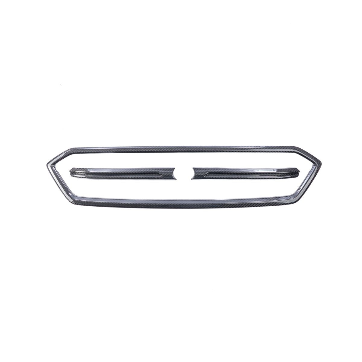 Axis Parts Dry Carbon Front Grille Garnish Set WRX STI 15-21 — Subimods.com