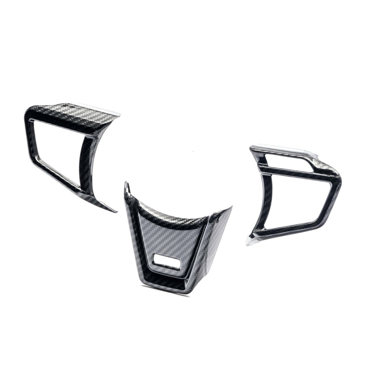 Dry Carbon Steering Wheel Cover Set STI WRX 2022-2024 | Subi — Subimods.com