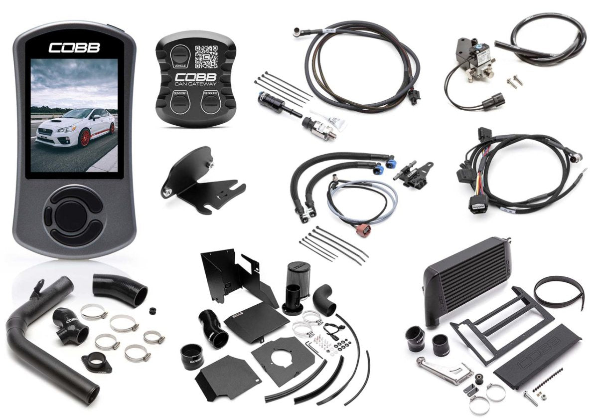 COBB NexGen Stage 2 + CAN Flex Fuel Power Package w/ SF Intake and ...