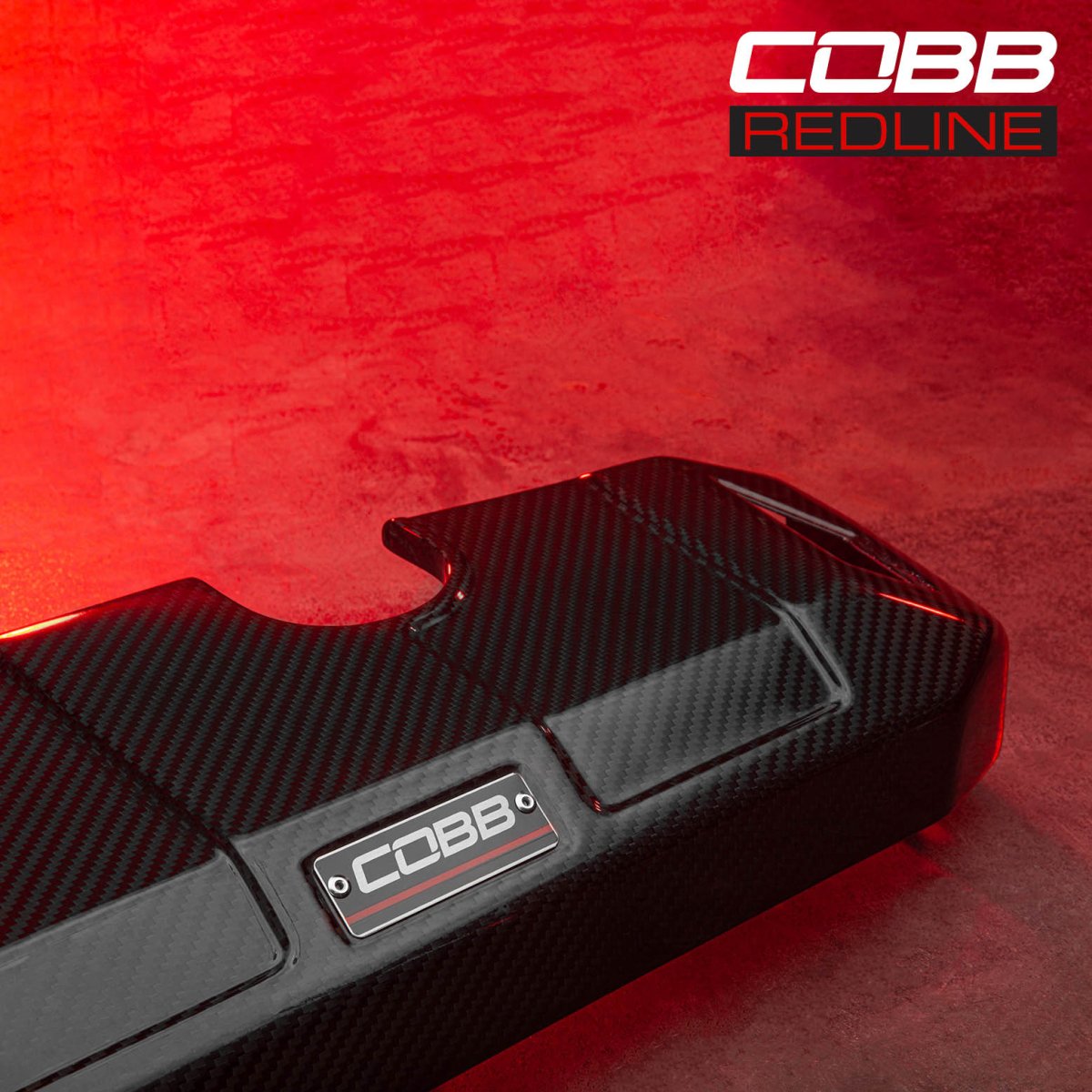 COBB Redline Carbon Fiber Coolant Cover 2017-2024 Ford F-150 2.7L / 3 ...