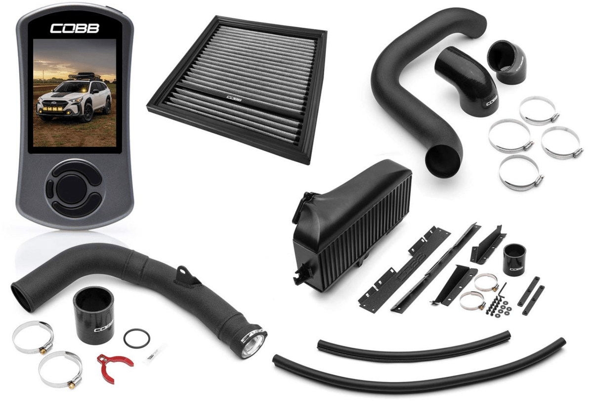 COBB Stage 2 Power Package w/ Black Top Mount Intercooler 2023-2025 ...