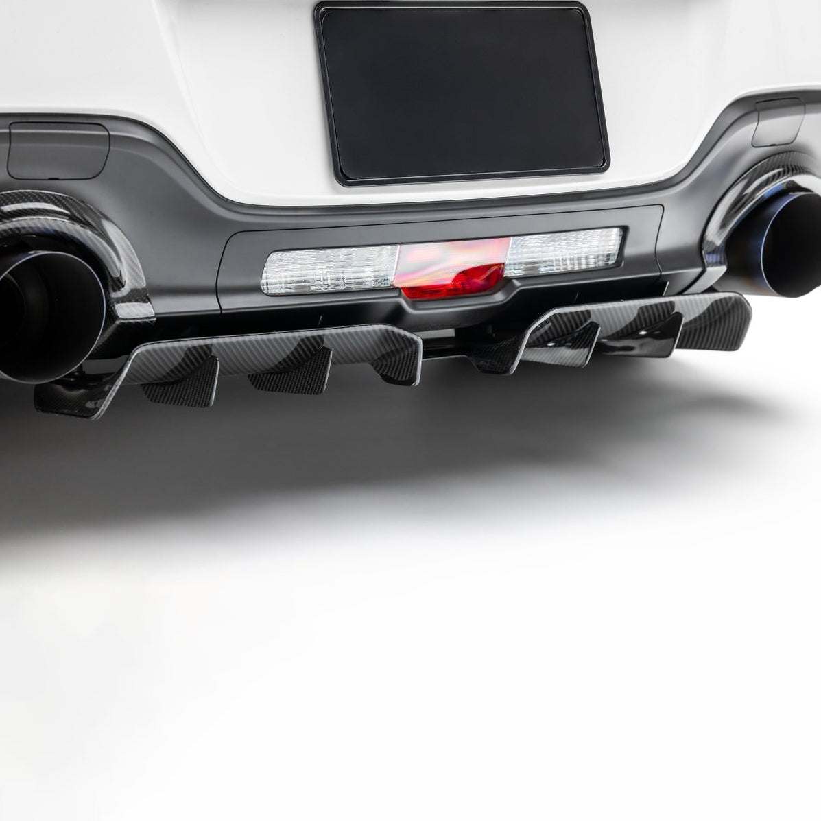 Compressive Tuning Black Series Carbon Fiber Rear Diffuser 2022-2024 ...
