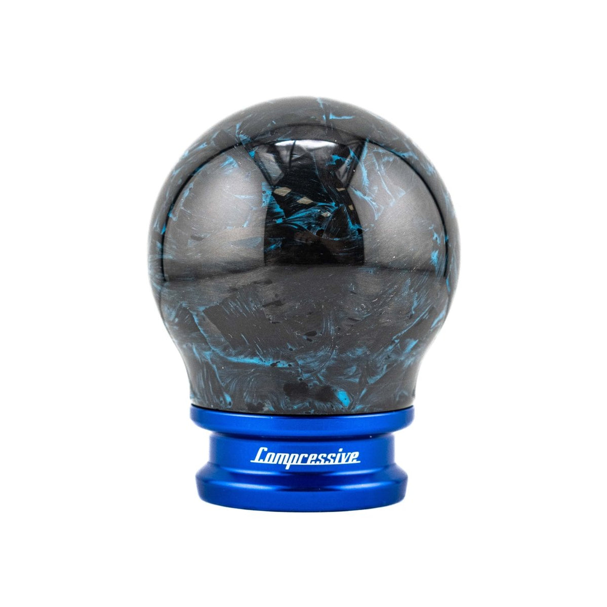 Compressive Tuning Forged Limited Edition Blue Carbon Fiber Shift Knob ...