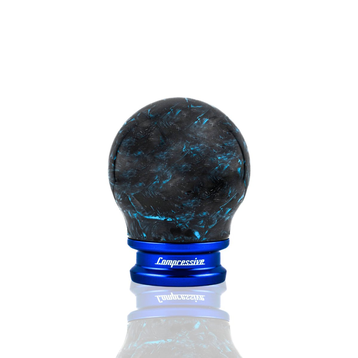 Compressive Tuning Forged Limited Edition Blue Carbon Fiber Shift Knob ...