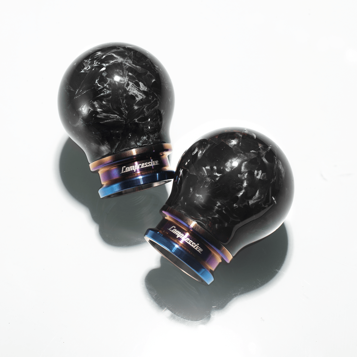 Compressive Tuning Titanium Forged Carbon Fiber Shift Knob — Subimods.com