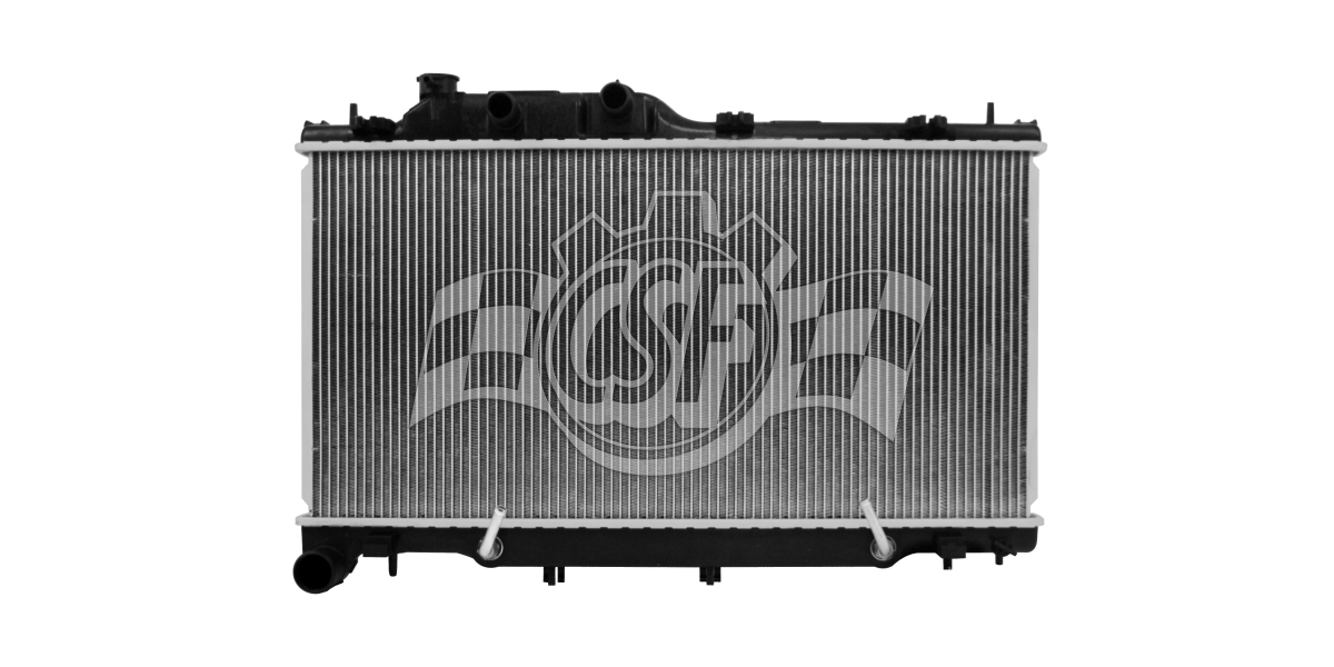 CSF 1 Row Plastic Tank Aluminum Core Radiator 2015-2019 Legacy w/ 3.6L ...