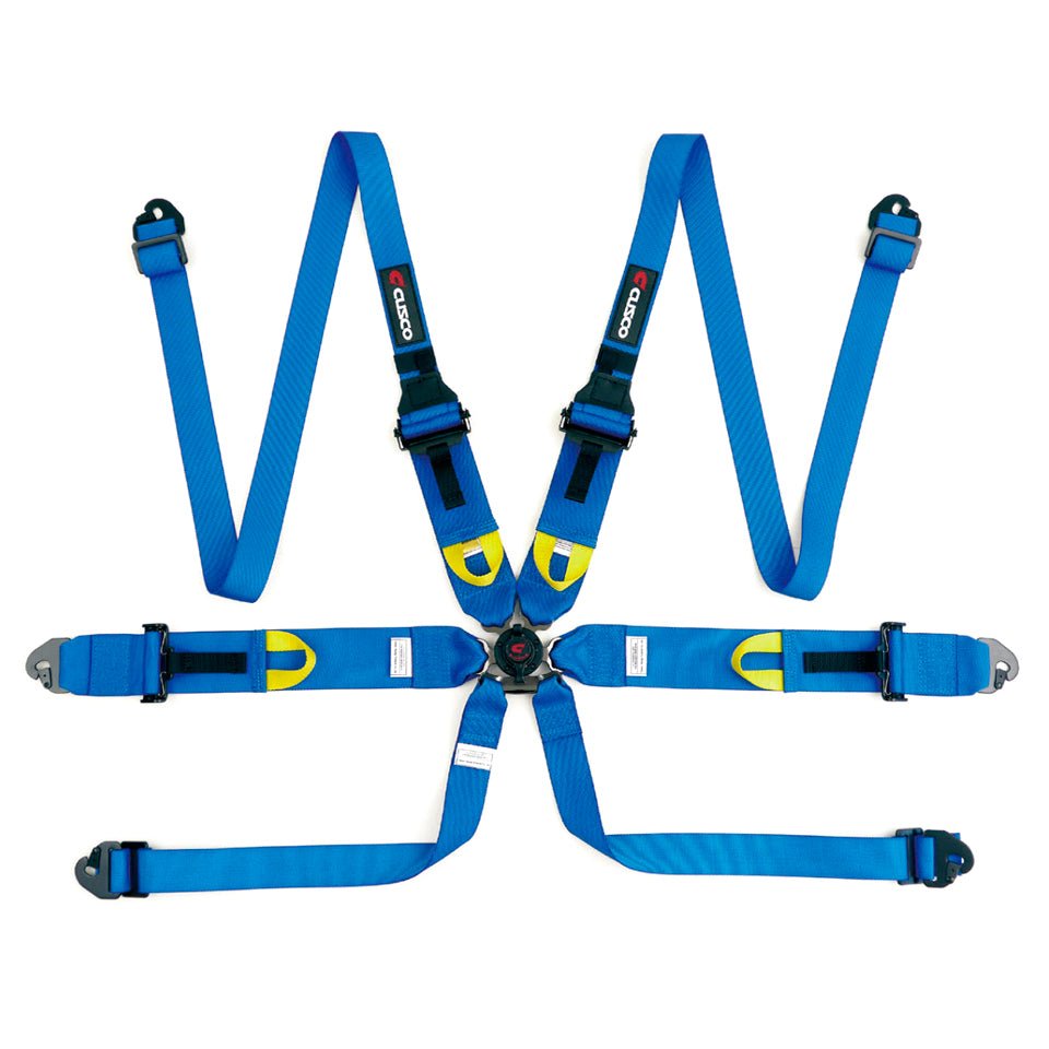 Cusco 6 Point Harness Blue for Use with Hans Device — Subimods.com