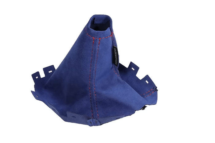 DARKMATTERX Alcantara Shift Boot Blue w/ Red Stitching 2008-2014 STI ...