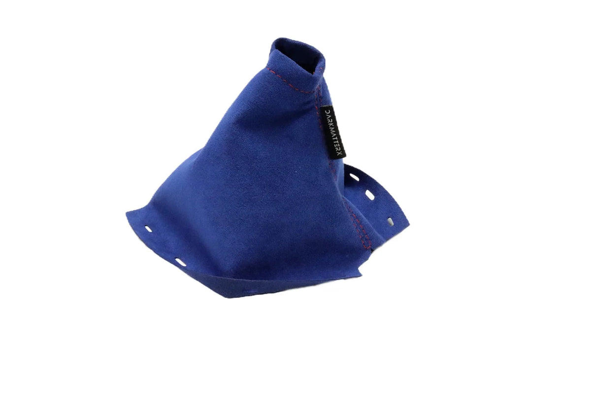DARKMATTERX Alcantara Shift Boot Blue for 2015-2021 STI — Subimods.com