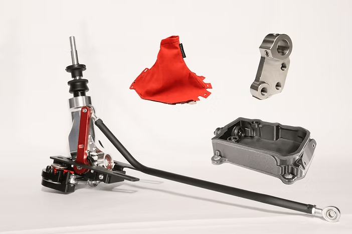 DARKMATTERX DM-2 Ultimate Shifter Kit w/ Red Shift Boot 2015-2021 WRX ...