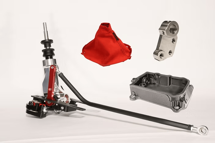 DARKMATTERX DM-2 Ultimate Shifter Kit w/ Red Shift Boot 2022-2025 WRX ...