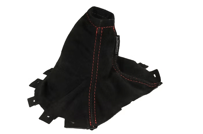 DARKMATTERX Suede Shift Boot Black w/ Red Stitching 2008-2014 STI - Subimods.com