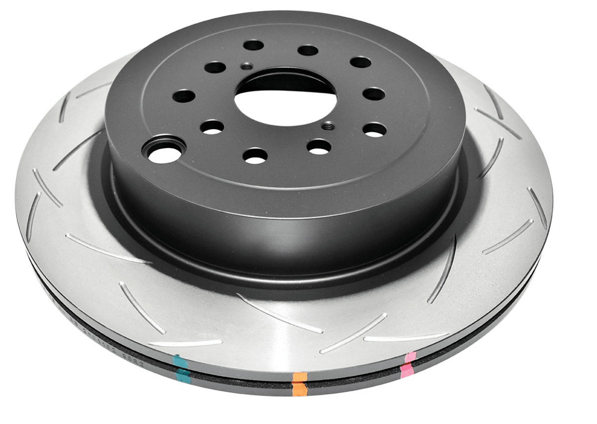 DBA 4000 Series T3 Slotted Rear Rotor for WRX STI 2008-2017 — Subimods.com