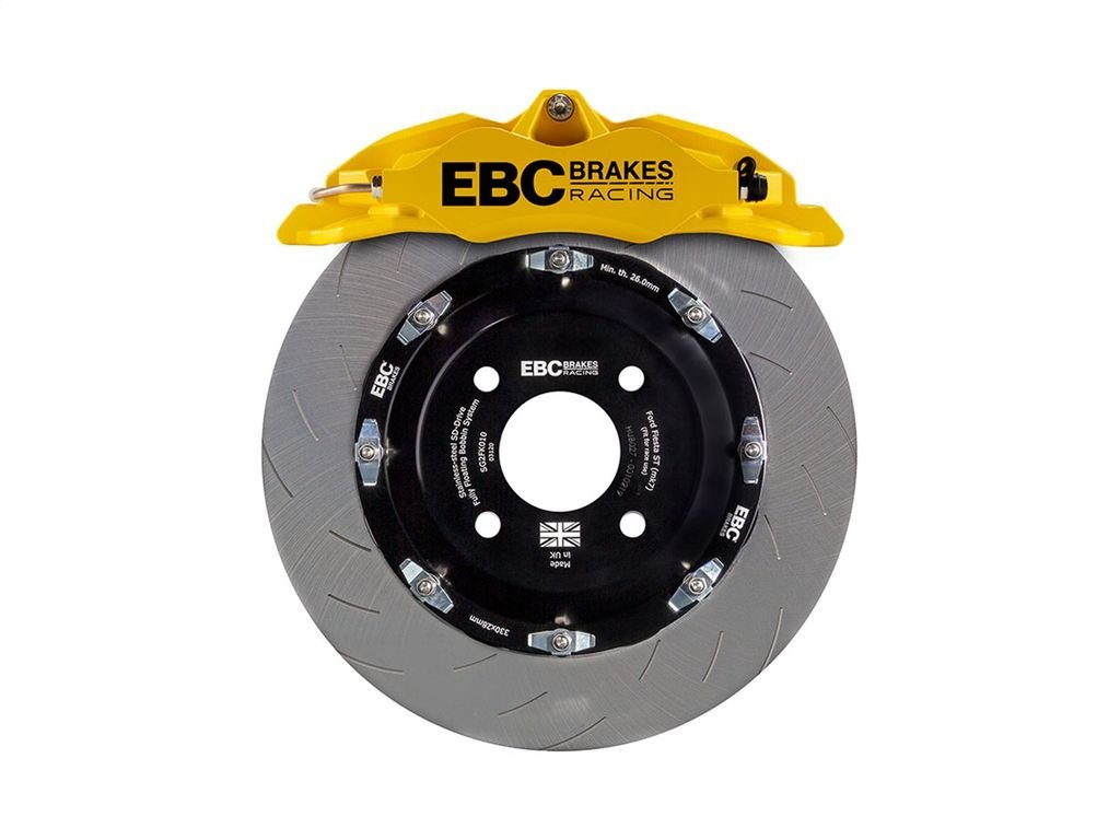 EBC Apollo 4 Piston Front Big Brake Kit Yellow BRZ 2013-25 — Subimods.com
