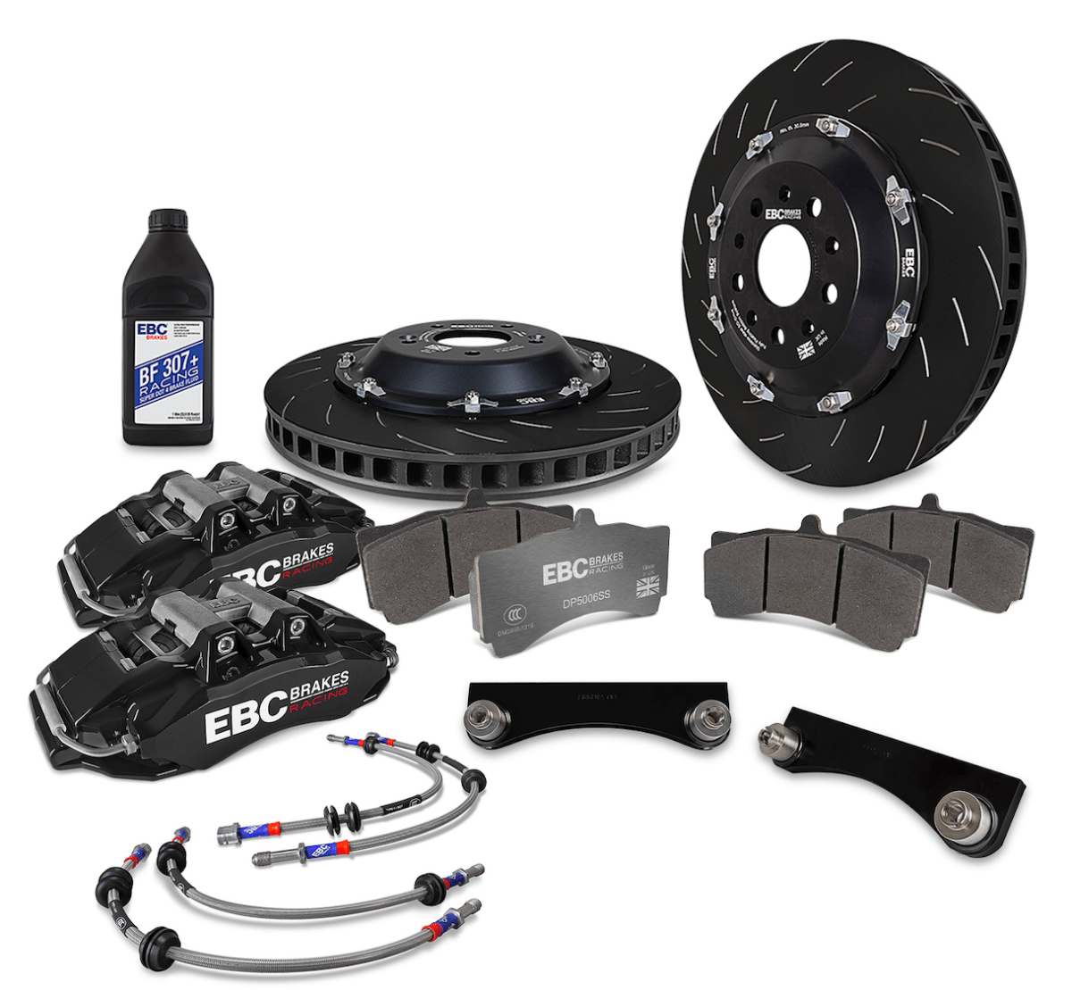 EBC Apollo 6 Piston Front Big Brake Kit WRX STI 2002-21 — Subimods.com