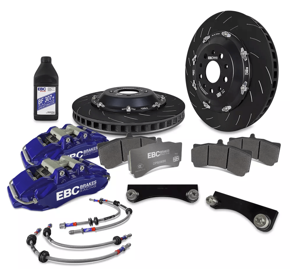 EBC Apollo 6 Piston Front Big Brake Kit Blue WRX STI — Subimods.com