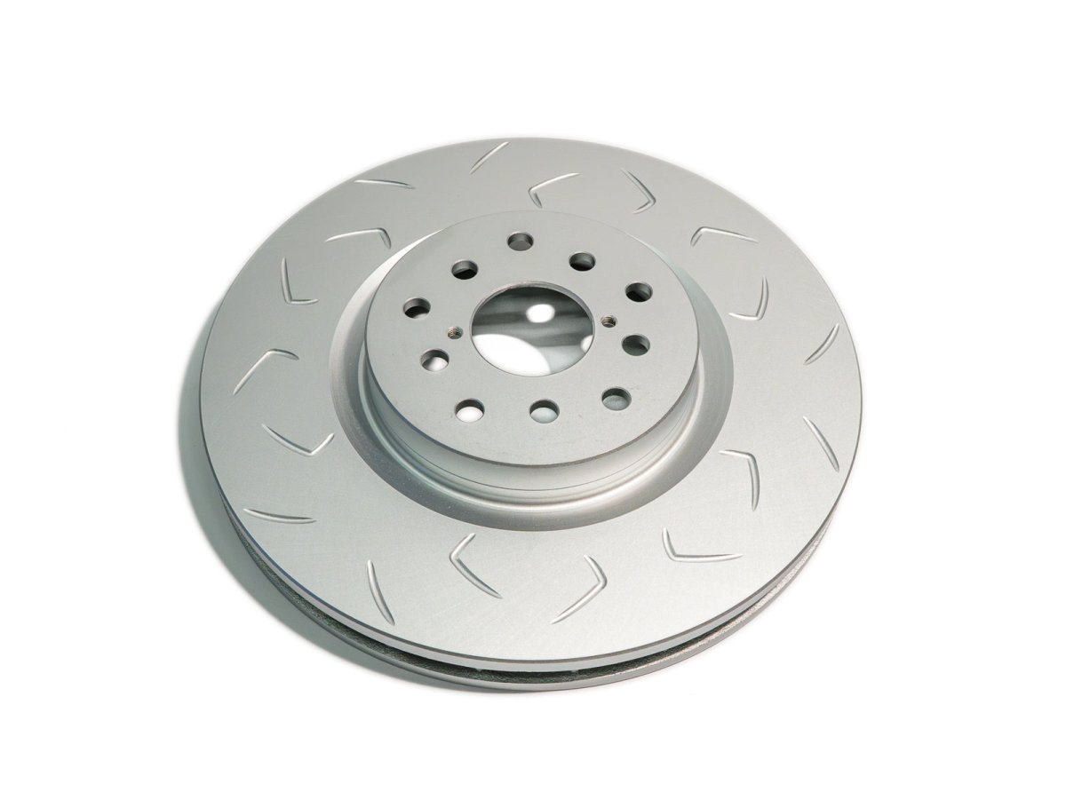FactionFab Slotted Front Rotor V2 for Subaru STI 2004-2017 — Subimods.com