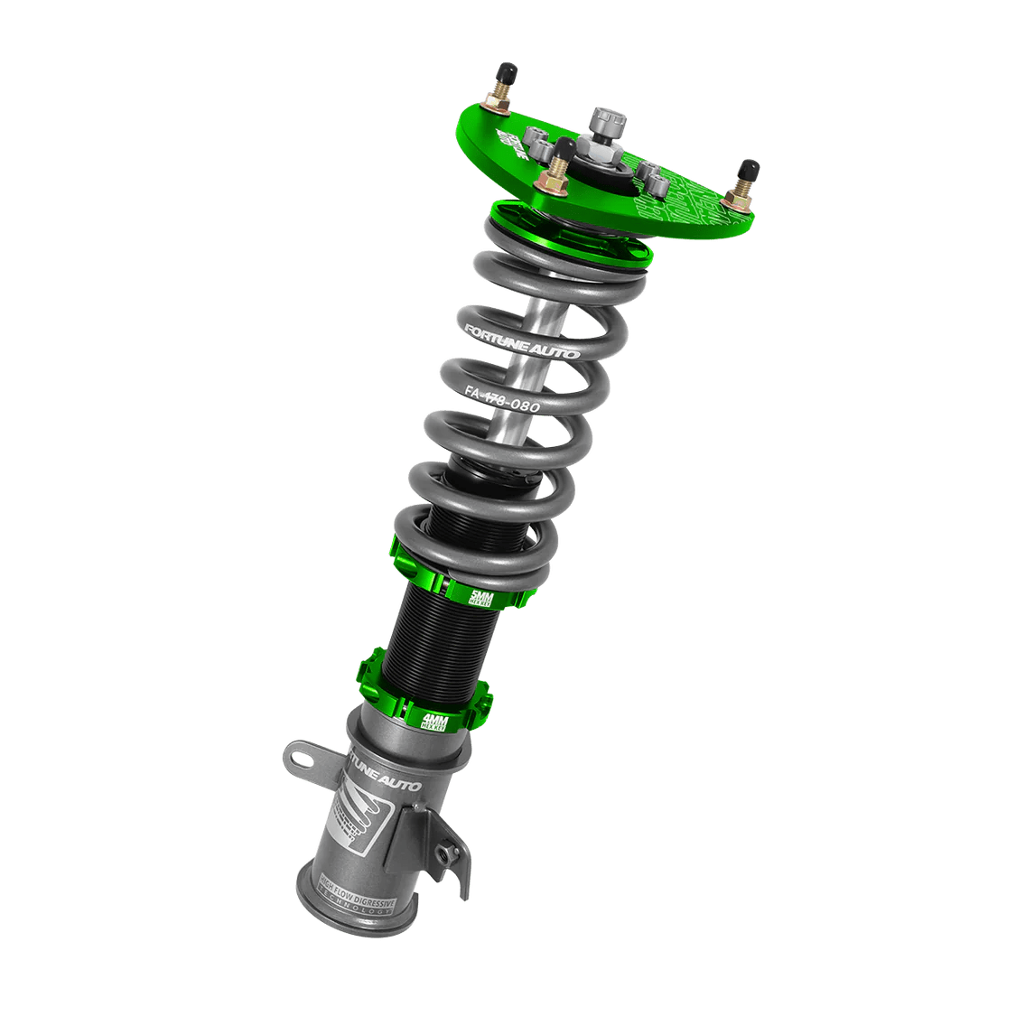 Fortune Auto 500 Series Generation 8 Coilovers w/ Hyperco Springs 2005 ...