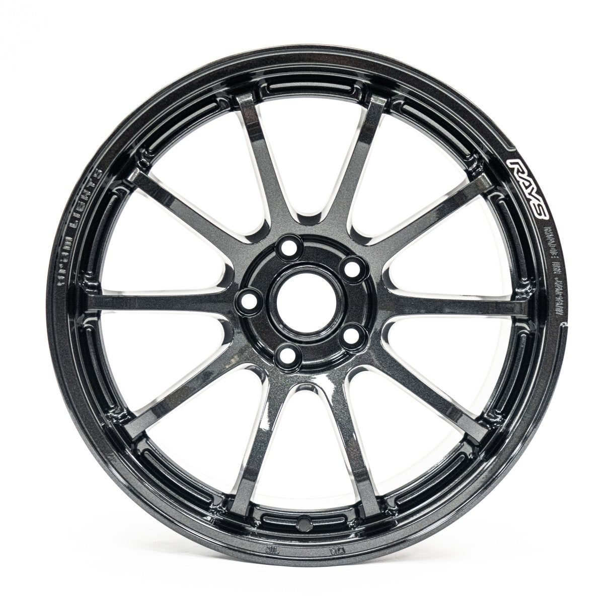 Gram Lights 57NR Glass Black 18x9.5 5x114.3 38mm Offset 2015-2024 WRX / 2011-2021 STI - Subimods.com