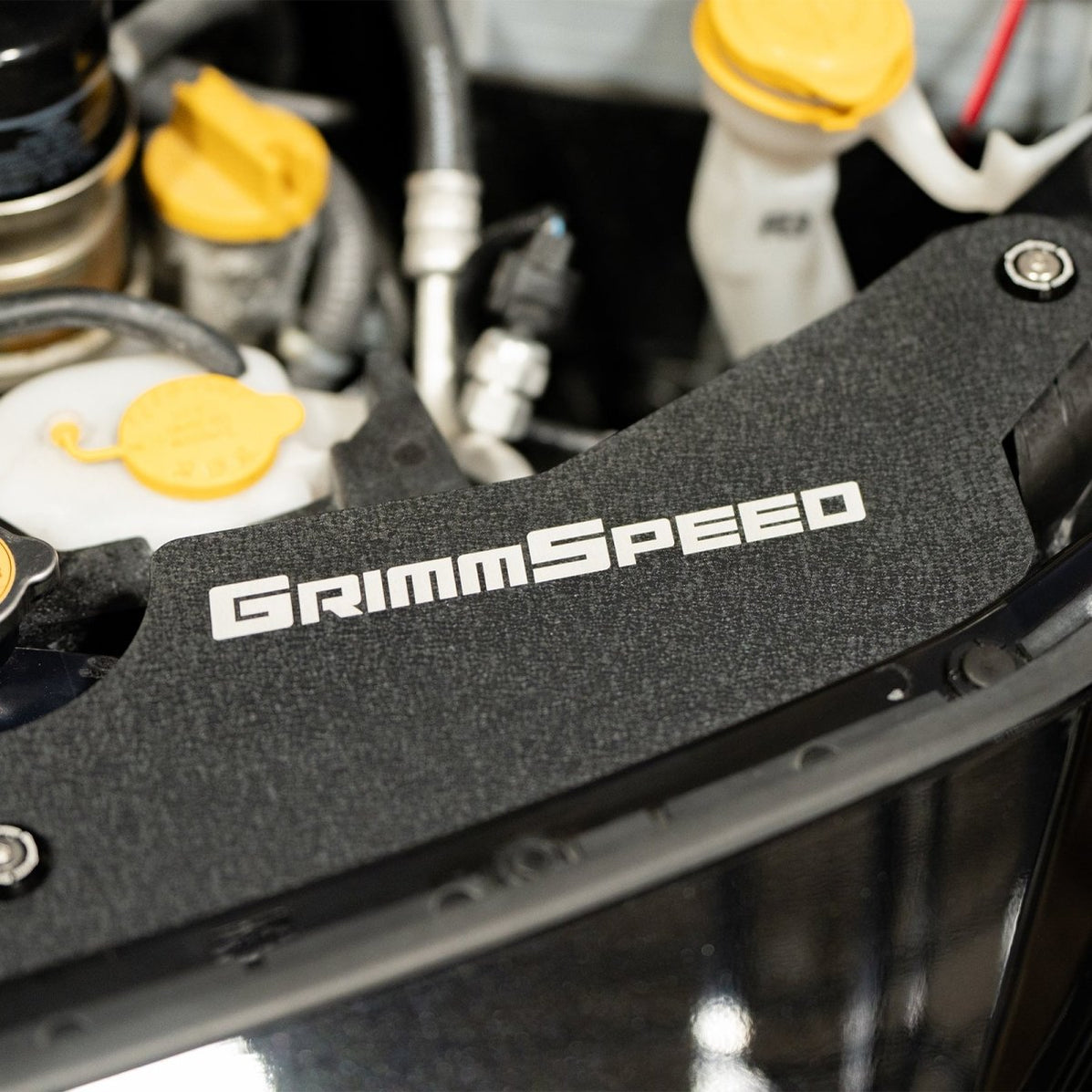 Grimmspeed Radiator Shroud Black 2022-2024 WRX - Subimods.com