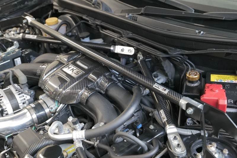 HKS Front Carbon Brace Strut Tower Bar BRZ GR86 | Subimods — Subimods.com