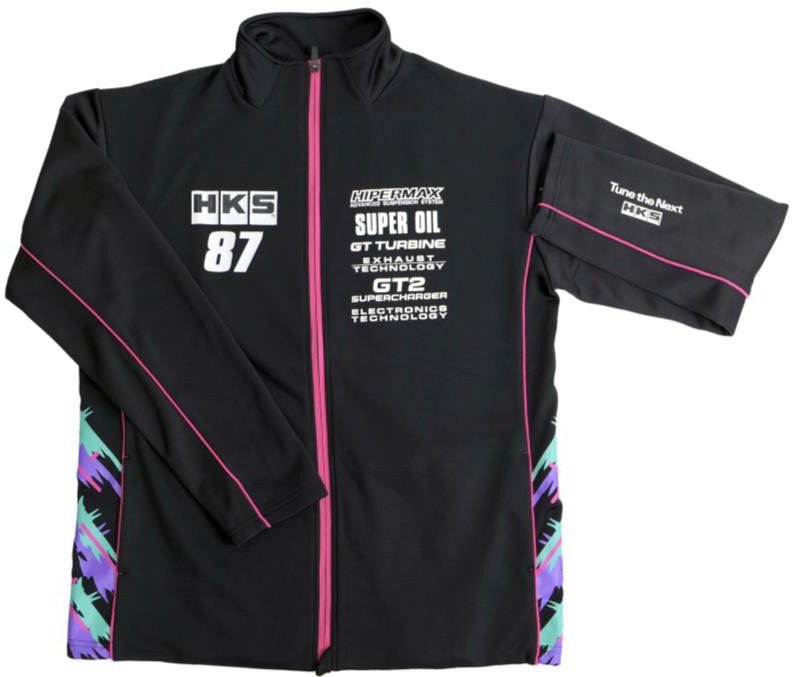 HKS Team Jacket 2025 Series Black - Subimods.com