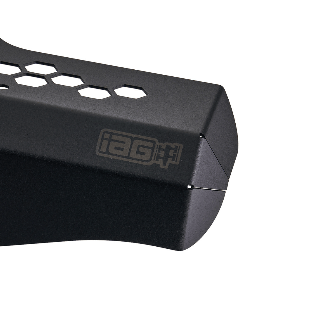 IAG Performance Alternator Cover Black w/ Red Hexagon 2006-2014 WRX ...