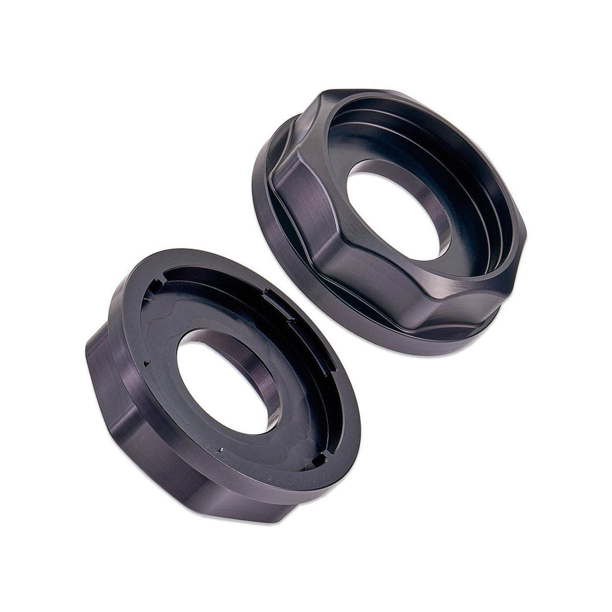 IAG Performance Revolve Clutch Fluid Reservoir Cap Black w/ Purple Accent 2002-2024 WRX / 2004 ...