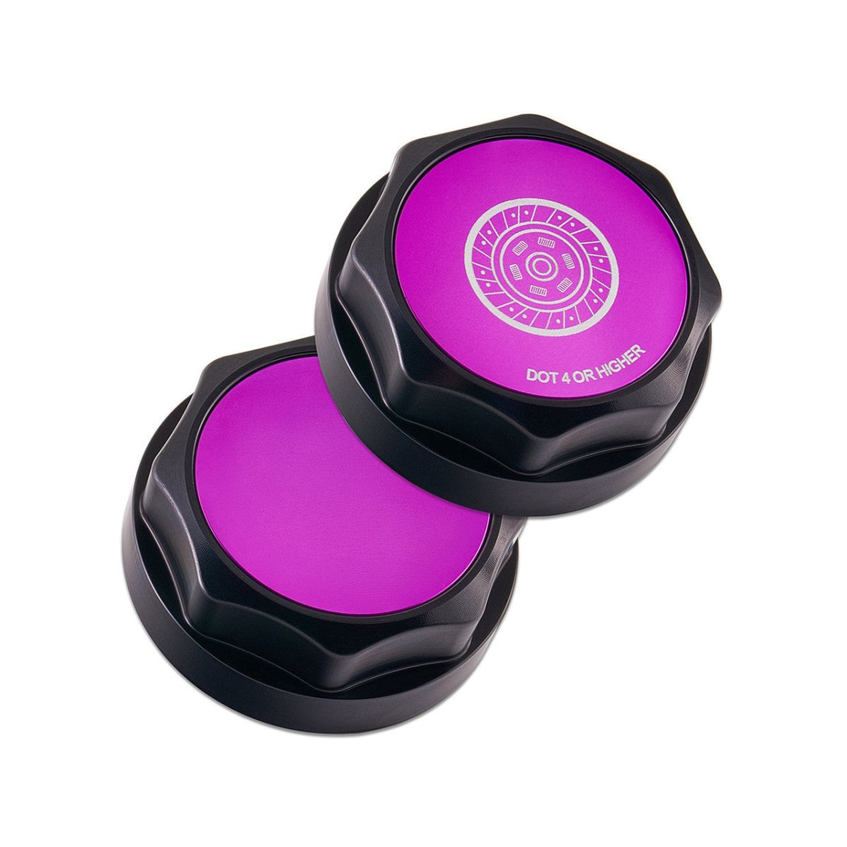 IAG Performance Revolve Clutch Fluid Reservoir Cap Black w/ Purple Accent 2013-2024 BRZ / 2022 ...