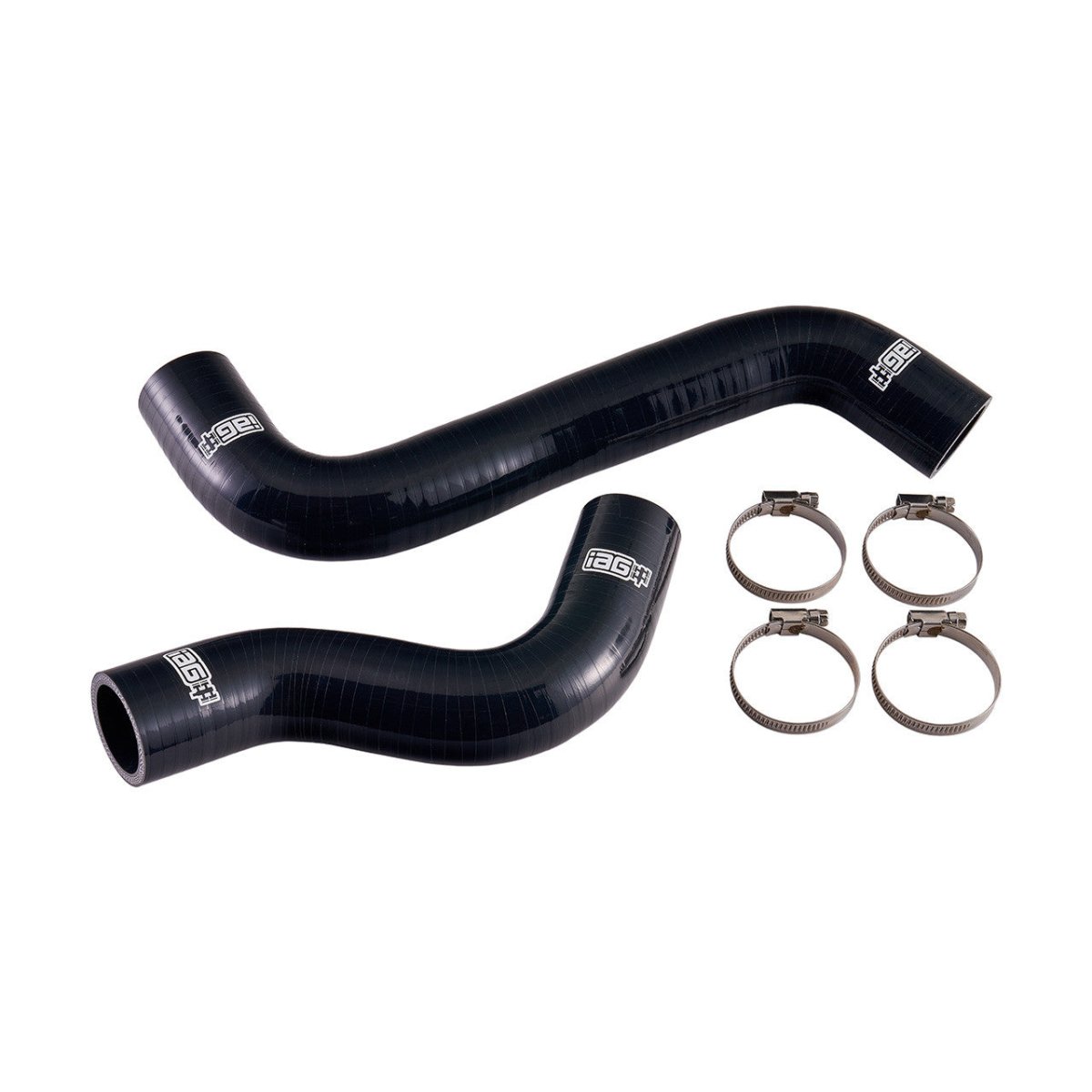 IAG Silicone Radiator Hose Kit Black 2015-2021 WRX — Subimods.com