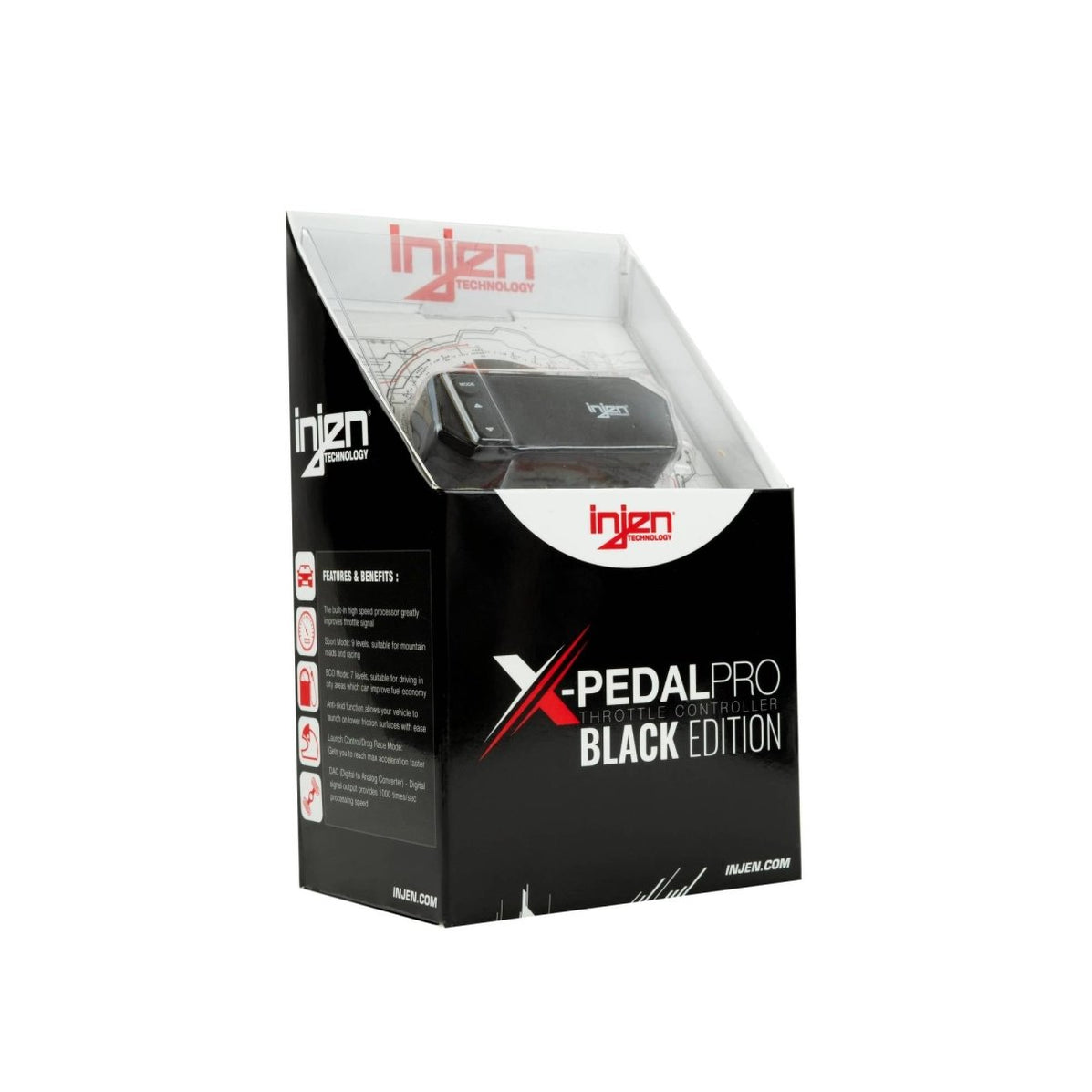 Injen X-Pedal Pro Black Edition Throttle Controller 2008-2020 WRX ...