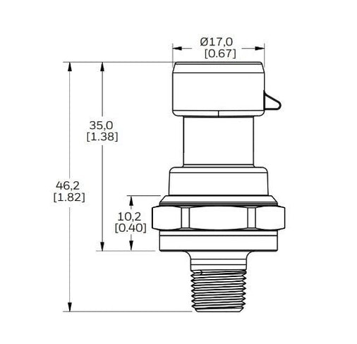 Link ECU Pressure and Temp Sensor M10x1 for Subaru WRX STI — Subimods.com