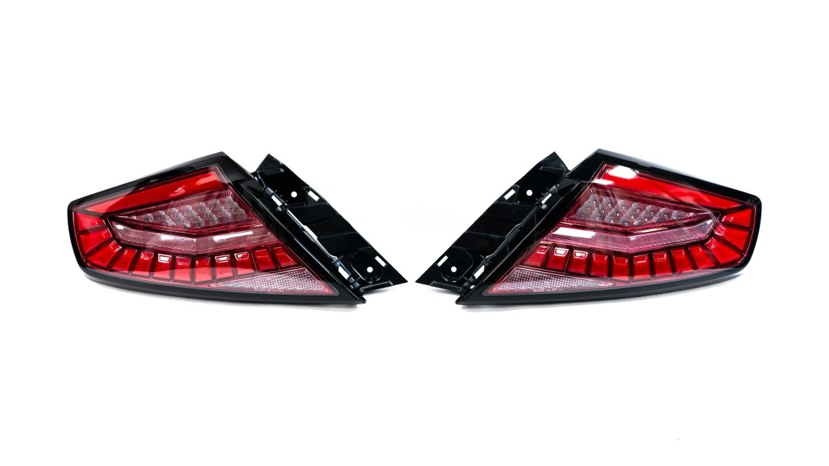 Molded Innovations EvoGlow Series DynamicLume LED Tail Lights Clear ...