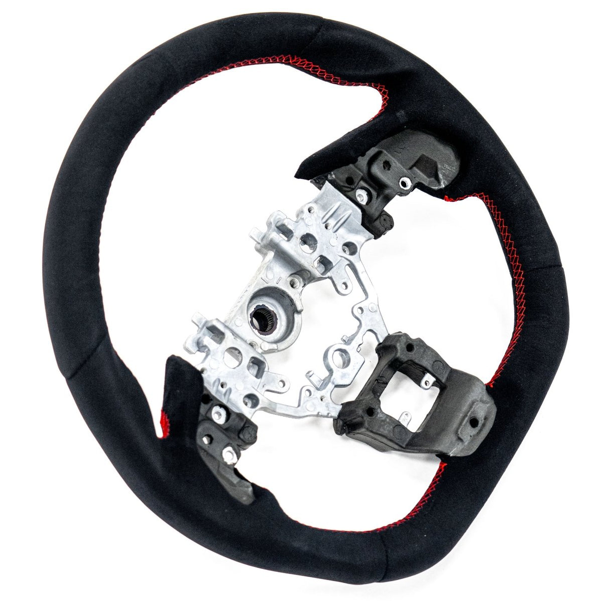 Molded Innovations OEM Suede Steering Wheel for WRX 2022 — Subimods.com