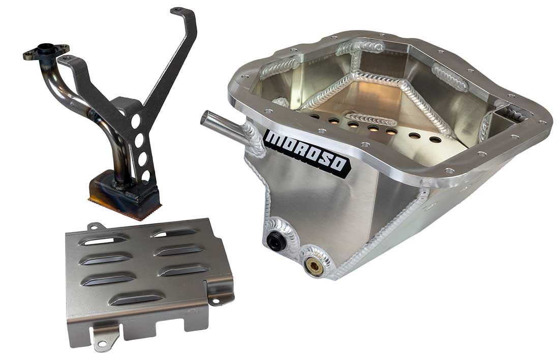 Moroso Aluminum Oil Pan w/ Windage Tray for WRX STI — Subimods.com
