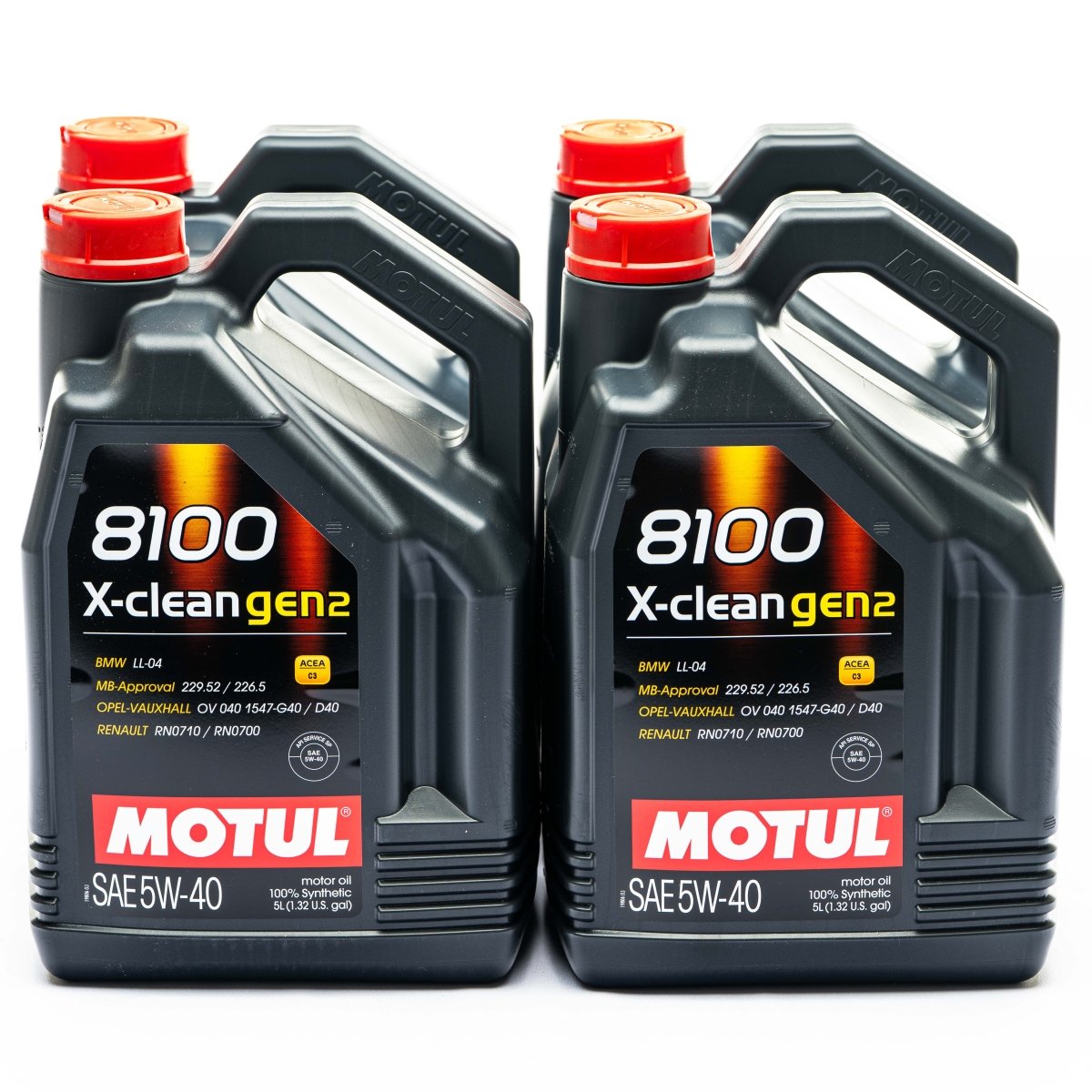 Motul 8100 5W-40 X-clean Gen 2 Motor Oil Case — Subimods.com
