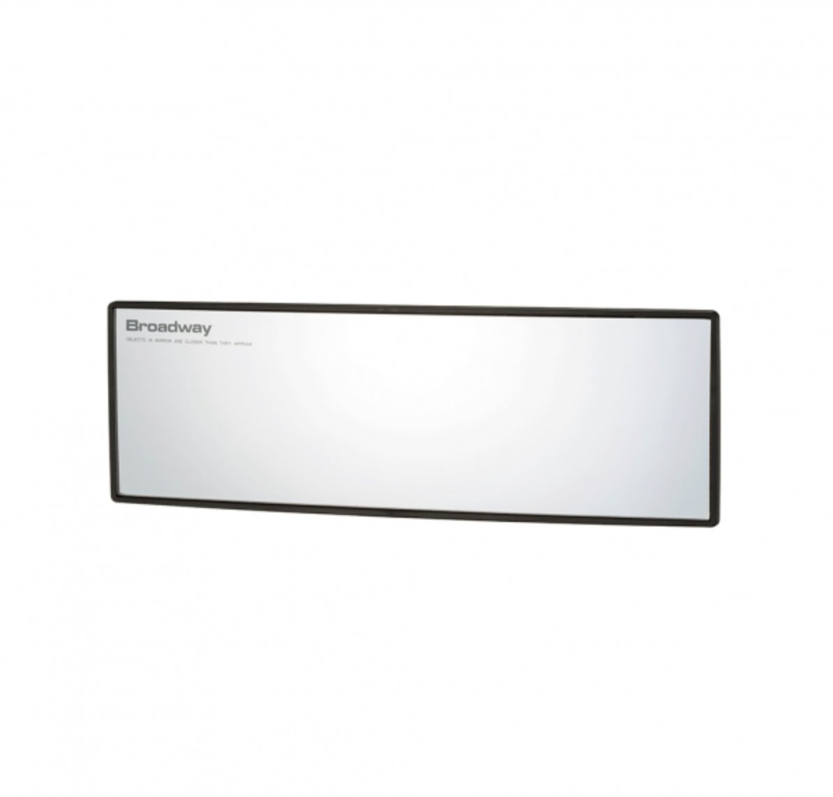 NAPOLEX Broadway Curved Wide View Rear Mirror Aluminum — Subimods.com