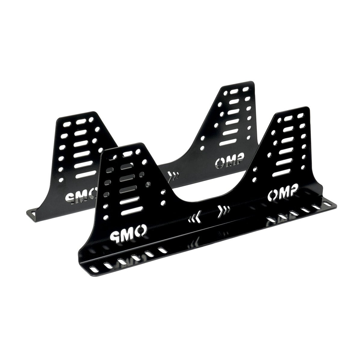 OMP Racing Side Mount Steel Seat Brackets 495mm - Subimods.com