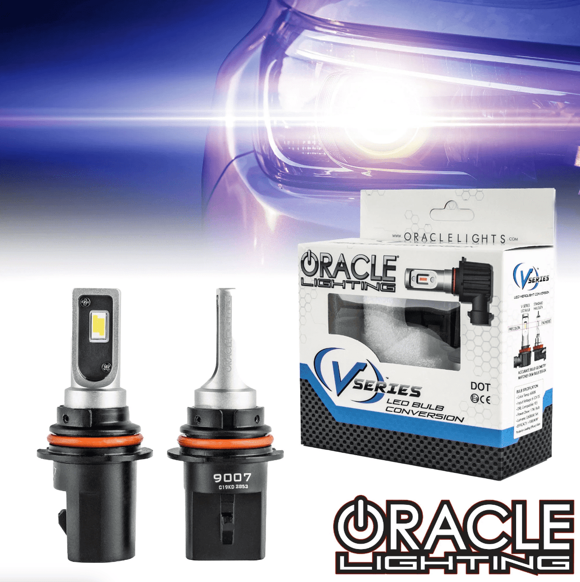 ORACLE V Series LED Bulb Kit 9007 Fitment — Subimods.com
