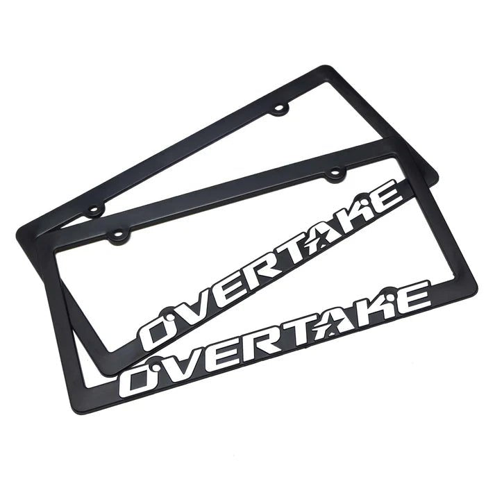 Overtake License Plate Frame Pair for Subaru WRX STI 2015+ — Subimods.com
