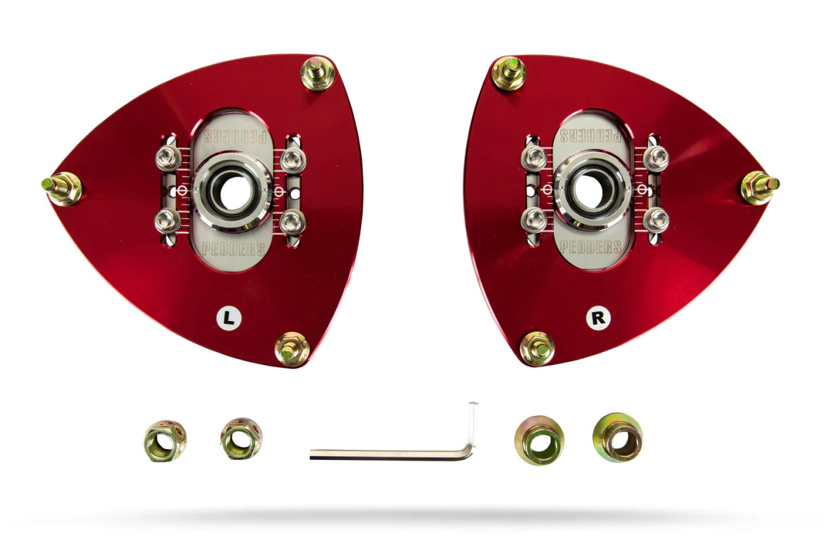 Pedders Front Camber Plates for WRX STI 2008-2018 - Subimods — Subimods.com