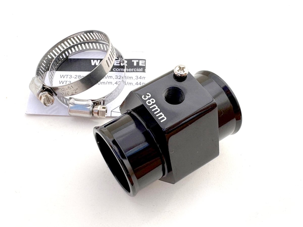 Prosport Radiator Hose Adapter with Temp Gauge — Subimods.com