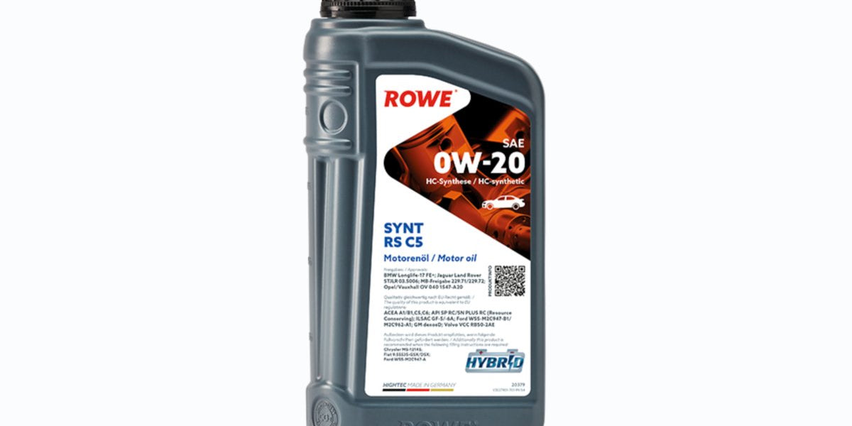 ROWE 0W-20 HIGHTEC SYNT RS C5 Motor Oil 1L Bottle - Subimods.com