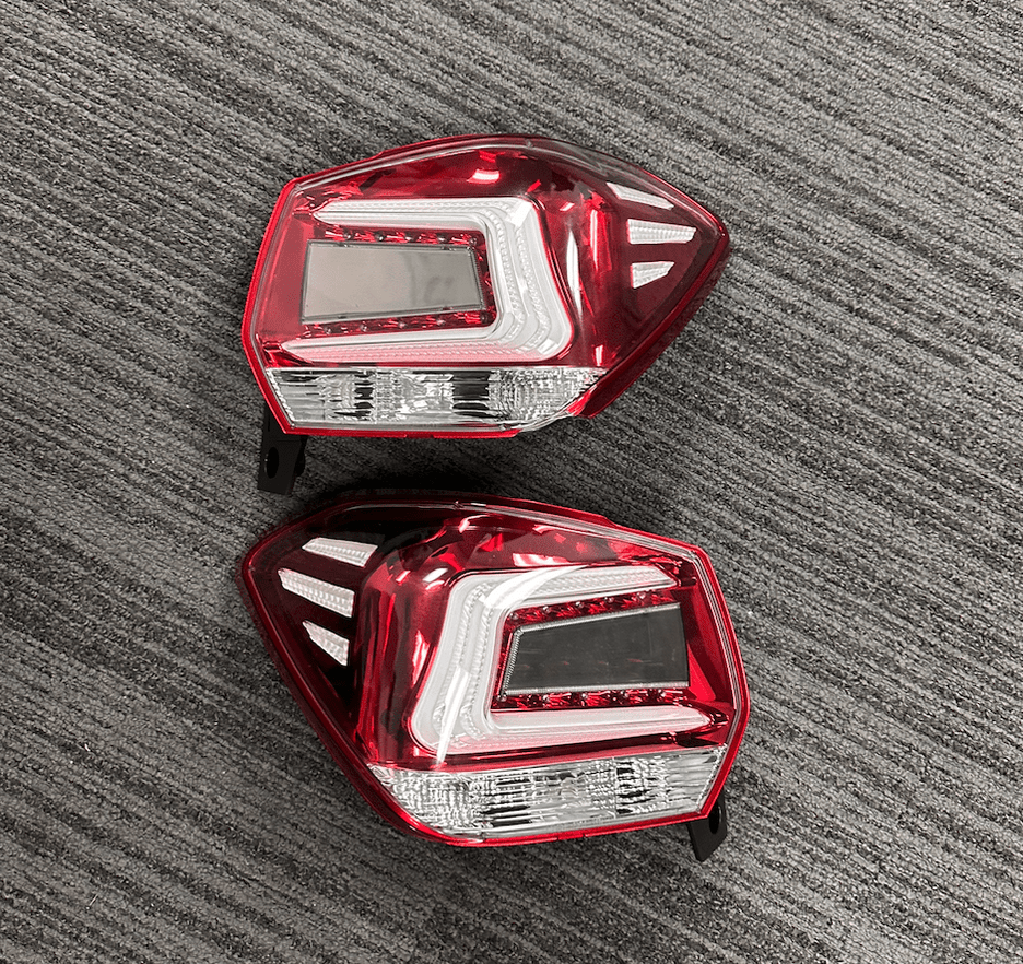 Molded Innovations LED Tail Lights Clear Lens Crosstrek — Subimods.com